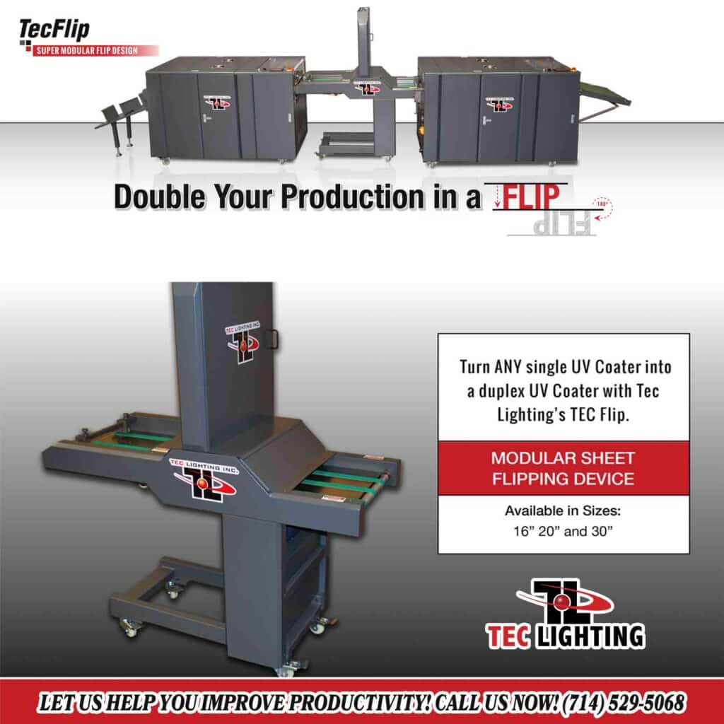 PRODUCTIVITY AT A WHOLE NEW LEVEL! – Tec Lighting – UV Coaters, Xtra UV ...